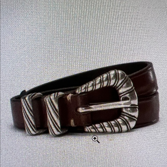 Veronica Beard | Accessories | Veronica Beard Chocolate Brown Elsa Belt ...